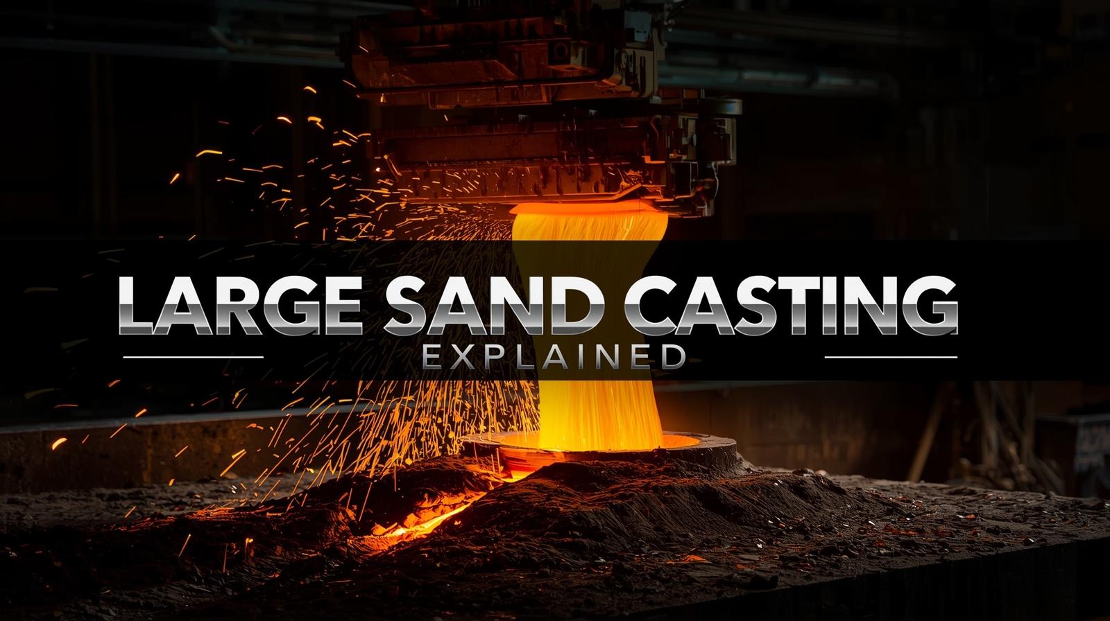 Large Sand Casting: Complete Guide to Process, Applications, and Future ...